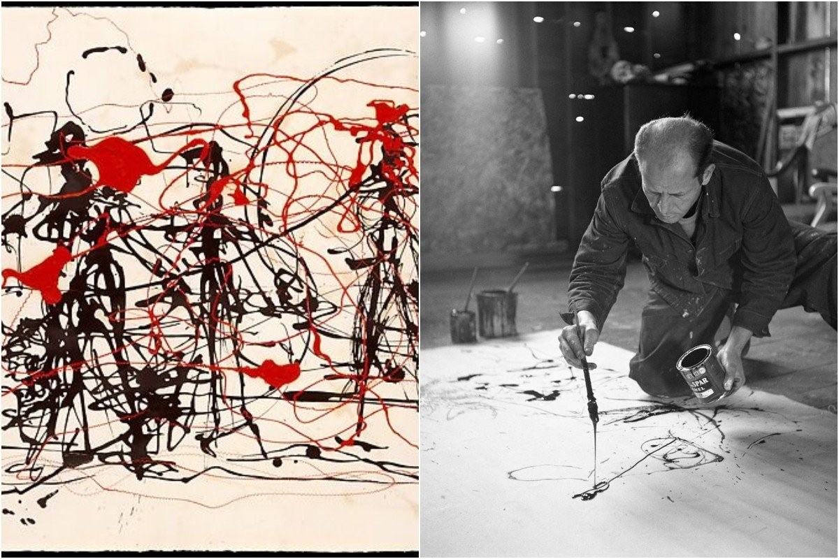Άγνωστος πίνακας του Jackson Pollock ανακαλύφθηκε στη Βουλγαρία σε ...