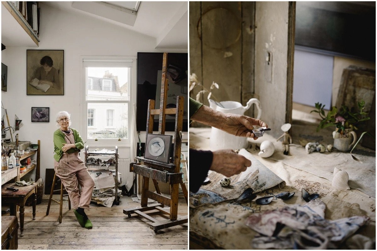 Περιηγηθείτε στη φωτεινή κατοικία της ζωγράφου Haidee Becker στο βόρειο ...