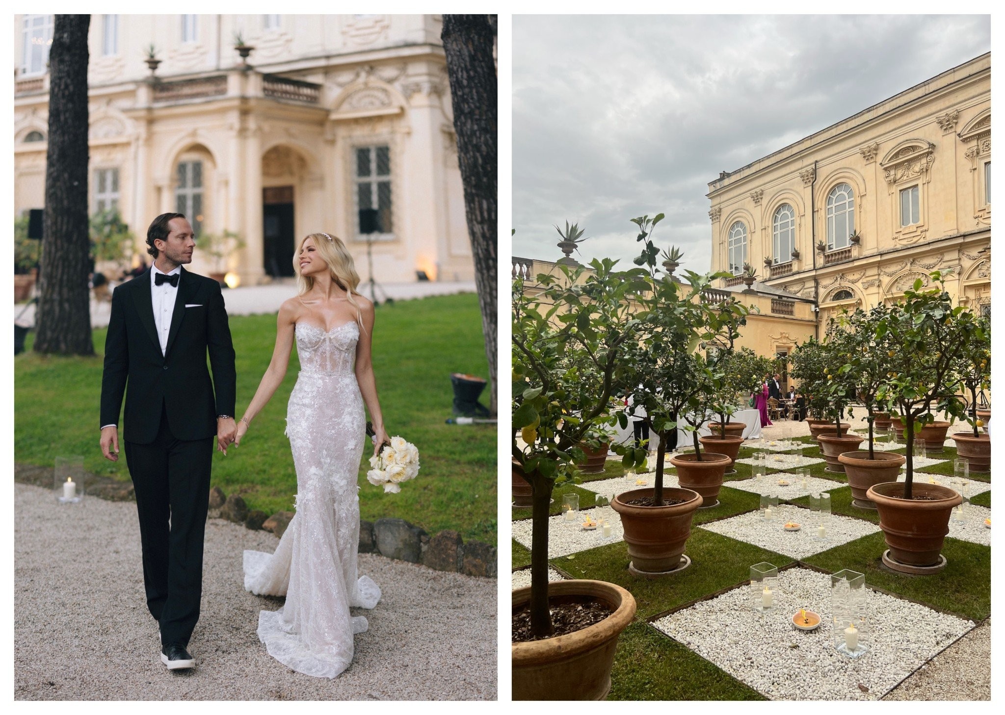 Fairytale in Rome: Ο λαμπερός γάμος της influencer Αναστάζια στην Ιταλία