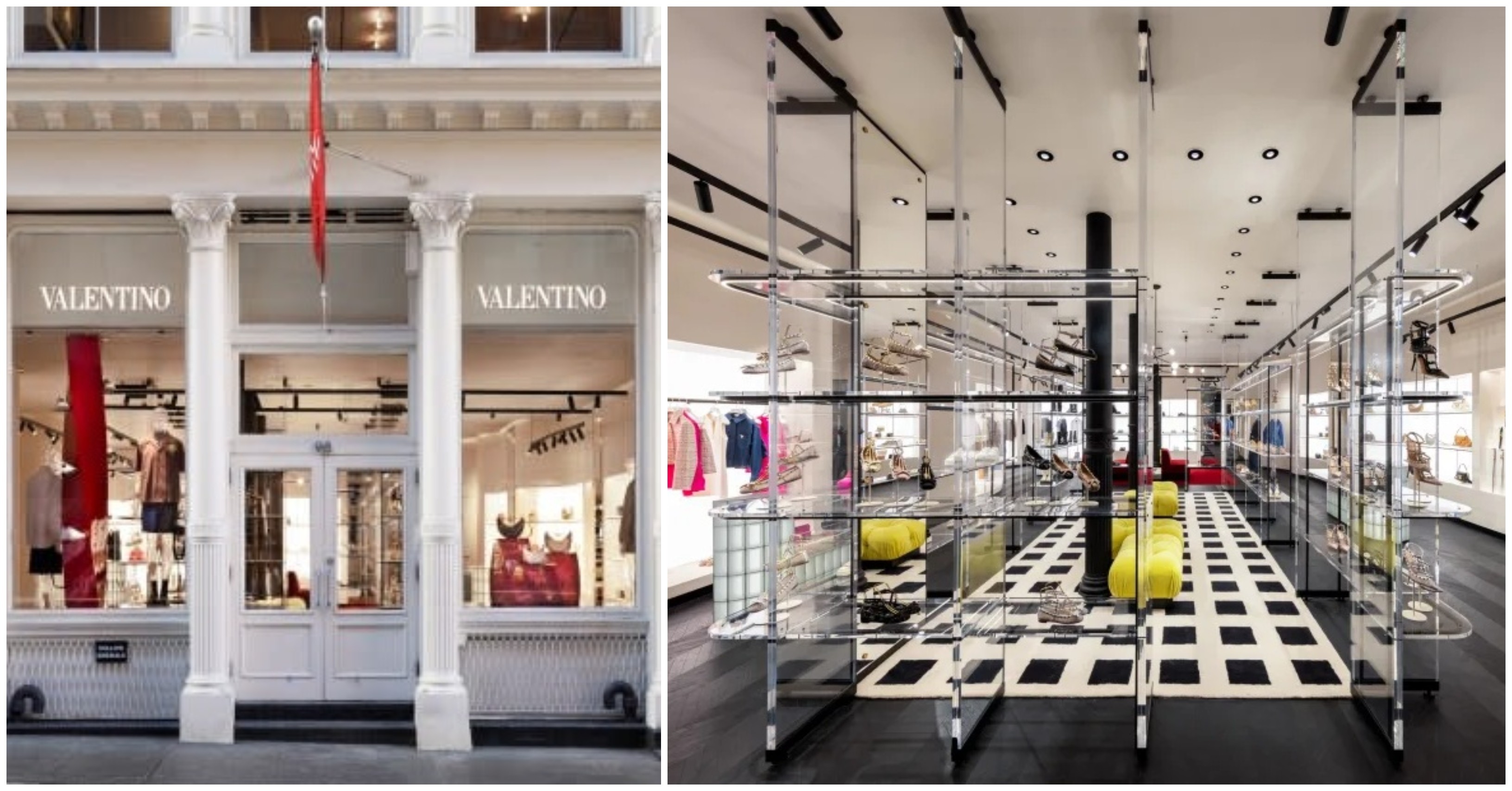 Ο Valentino ανοίγει ξανά την boutique του στο SoHo και το γιορτάζει μ ...