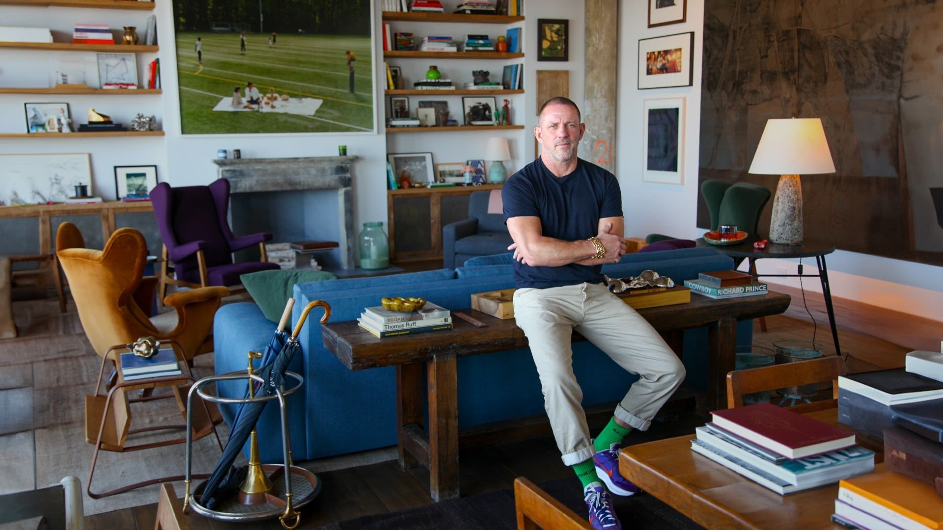 Ο interior designer Robert Stilin μετέτρεψε μια εγκαταλελειμμένη σοφίτα ...